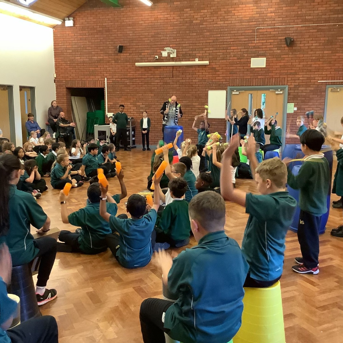 STOMP workshop - Loughton School